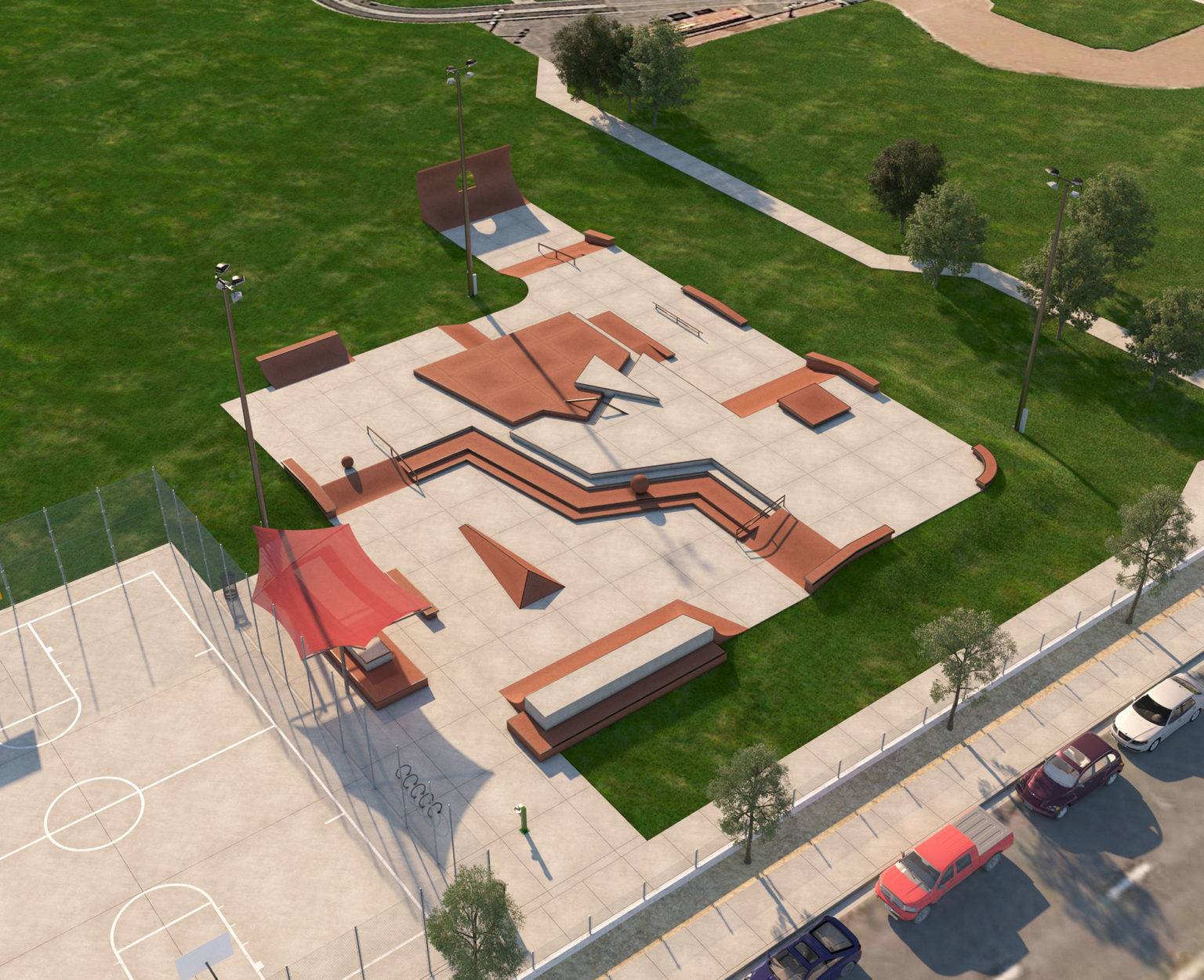 Skate-Plaza-Designer | Spohn Ranch