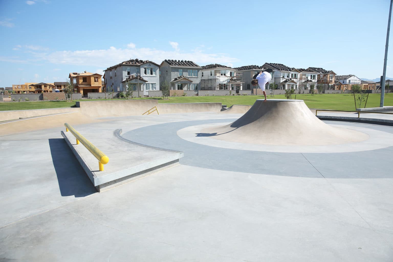 Modern Terrain Awaits at Mesa, Arizona’s New Eastmark Skatepark | Spohn ...